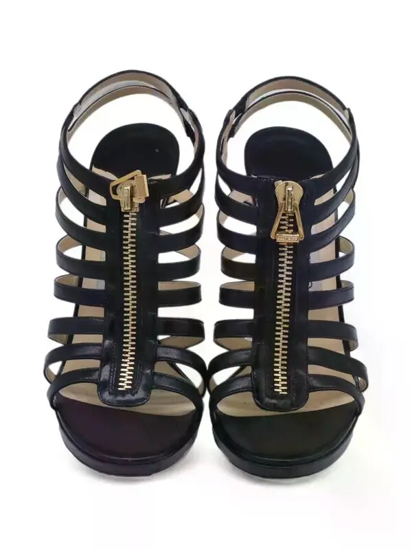 JIMMY CHOO Glenys Caged Gladiator Sandals