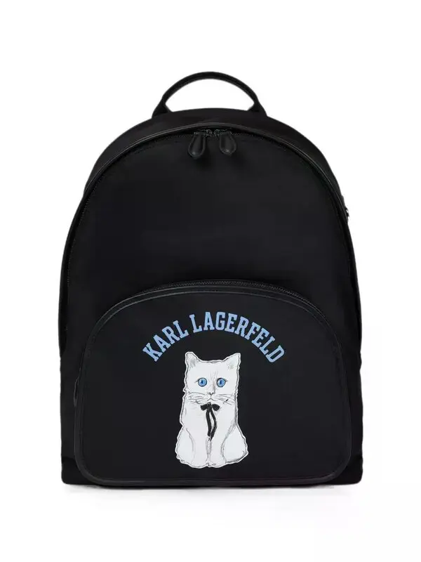 Karl Lagerfeld Large Ikon Choupette Backpack