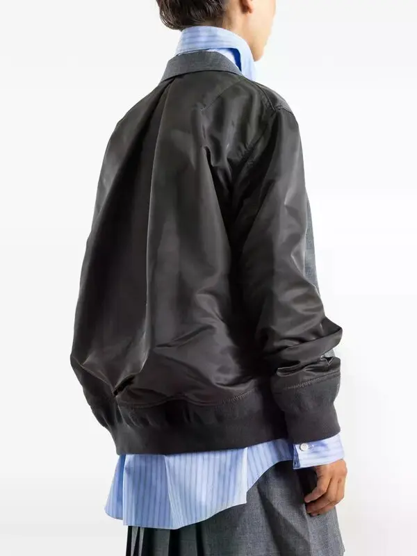 Sacai Double-breasted Hybrid Jacket