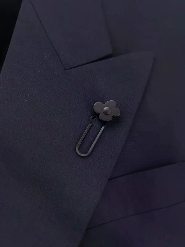 LARDINI Double-breasted Tuxedo Blazer