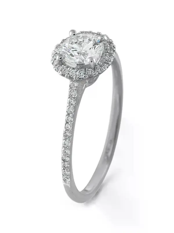 LB EXCLUSIVE Diamond Halo Ring