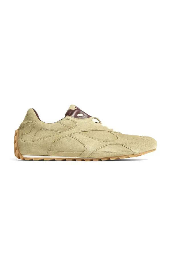 Bottega Veneta Orbit Flash Suede Lace-up Sneakers