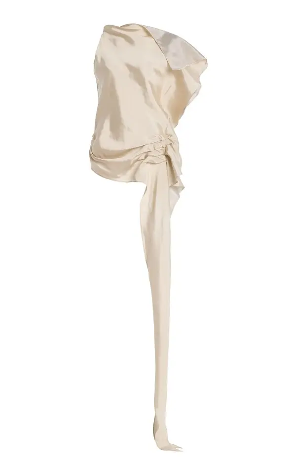 KALLMEYER Elif Silk Blouse - Neutral