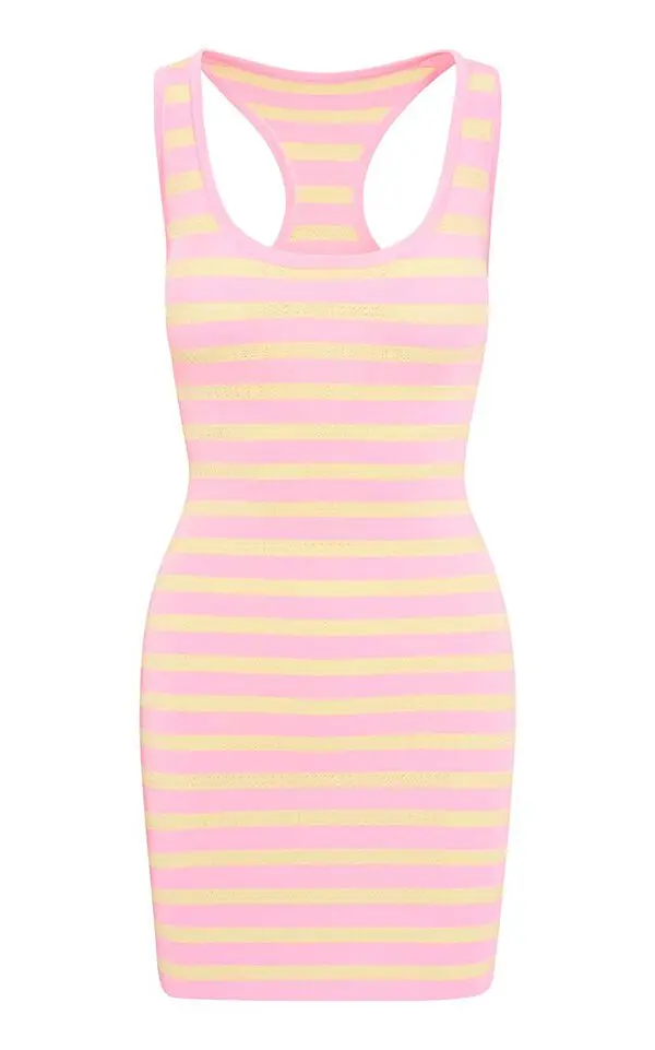 LoveShackFancy Gayle D Mini Dress - Stripe