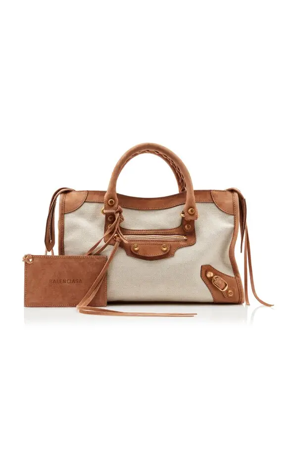 Balenciaga Le City Small Canvas Bag