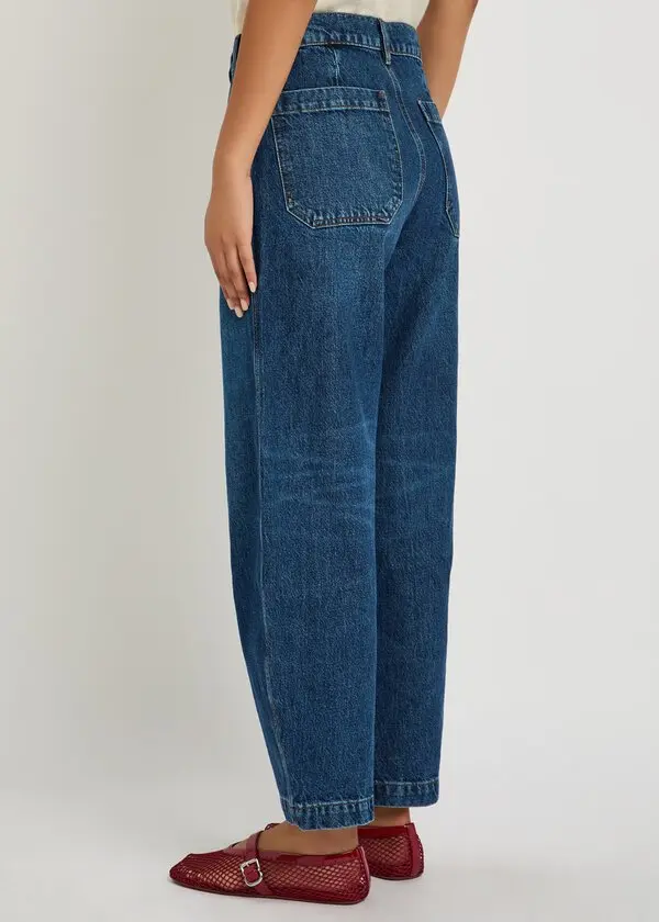 FRAME The Ranger Wide-leg Jeans - Blue