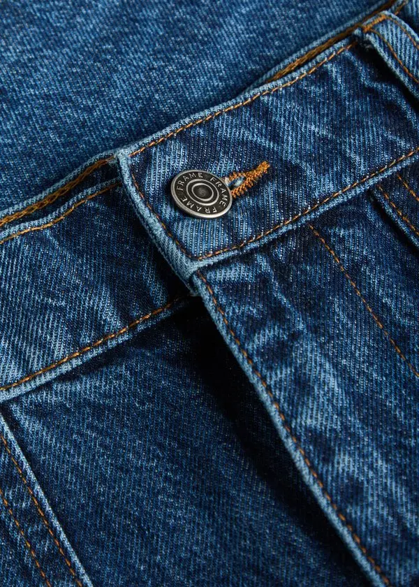 FRAME The Ranger Wide-leg Jeans - Blue