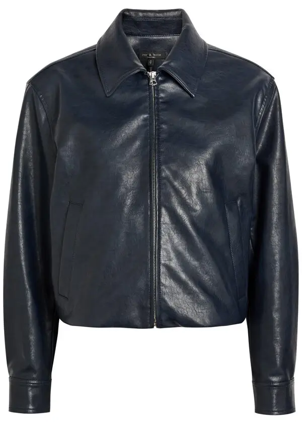 Rag & Bone Krista Faux Leather Jacket