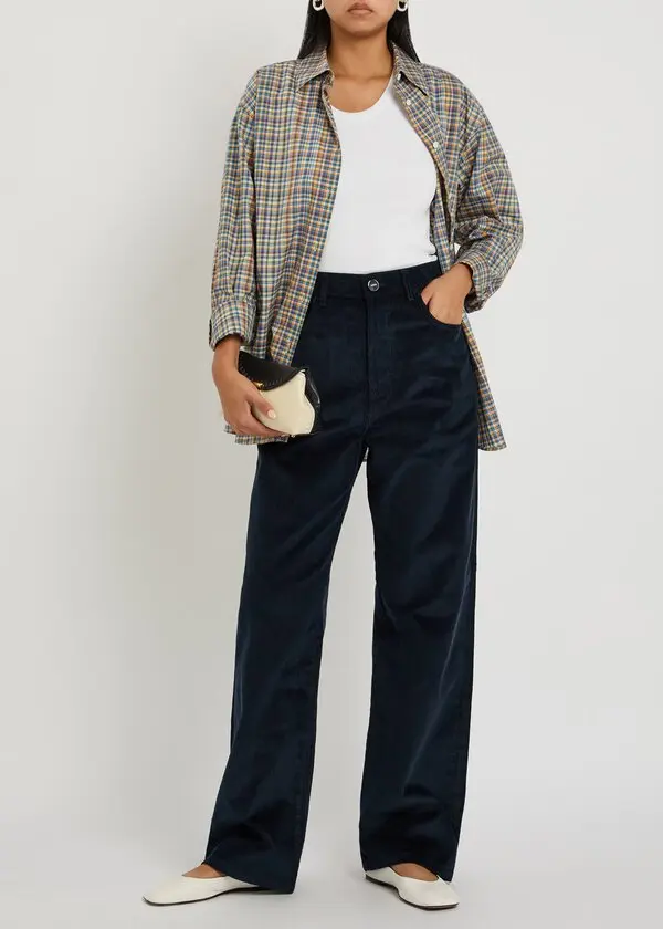 RÓHE Bruun Wide-leg Corduroy Trousers