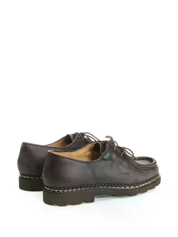 Paraboot Michael Norwegian-stitched Leather Lace-up Shoes