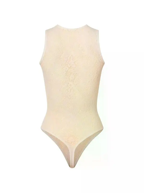 Wolford Infinite Rose Net Bodysuit