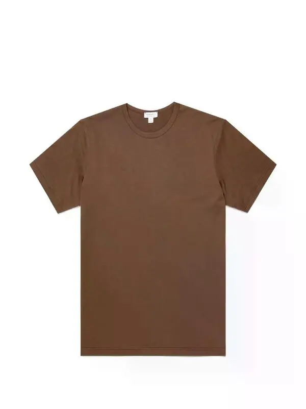 Sunspel Short-sleeve T-shirt - Brown