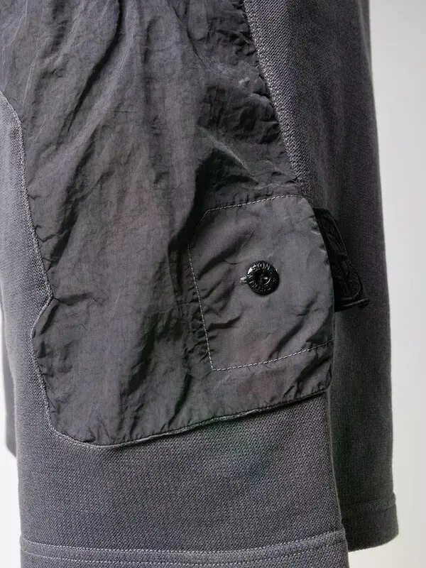 Stone Island Panelled Track Shorts