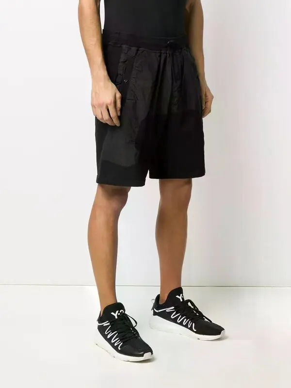 Stone Island Contrast Panel Shorts