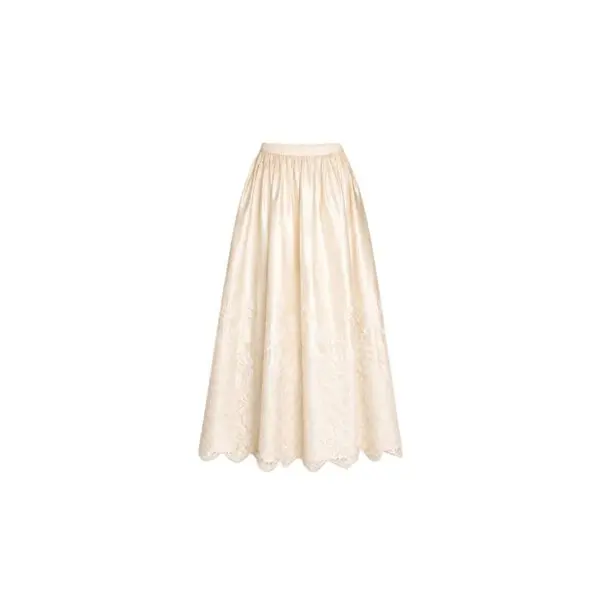 SCARLETT GASQUE Fiorella Skirt - White