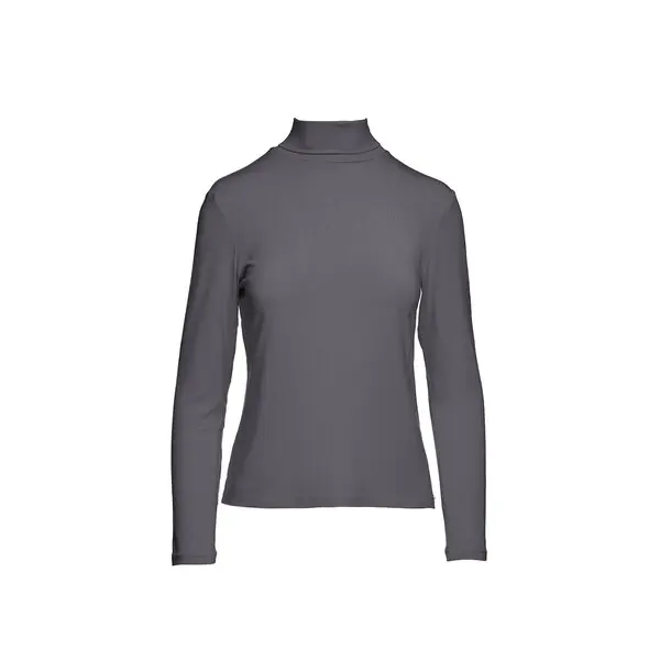 CONQUISTA Dark Long Sleeve Polo Neck Jumper