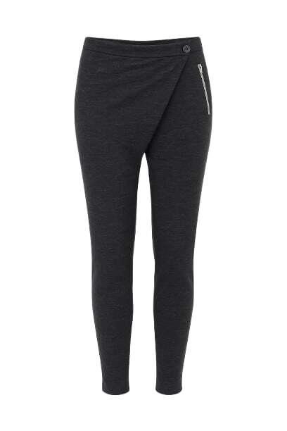 CONQUISTA Crossover Detail Slouchy Pants