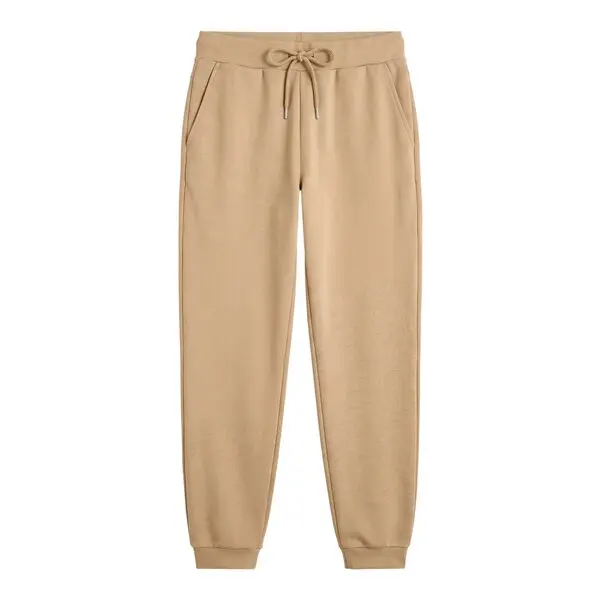 BRODIE CASHMERE Piping Detail Cuffed Jogger - Brown