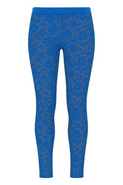 CONQUISTA Lace Leggings Royal - Blue