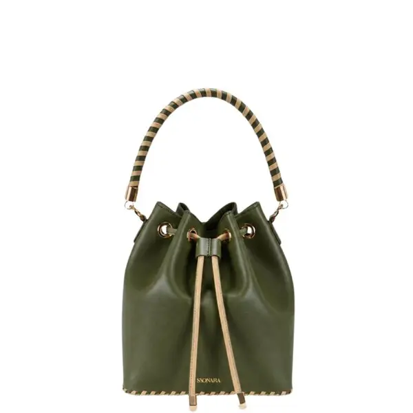 SAONARA BRAND Saonara Bucket Bag In Leather