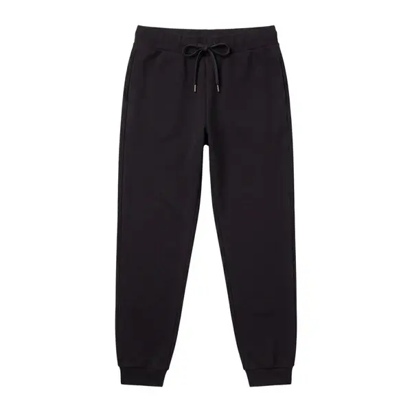 BRODIE CASHMERE Piping Detail Cuffed Jogger - Black