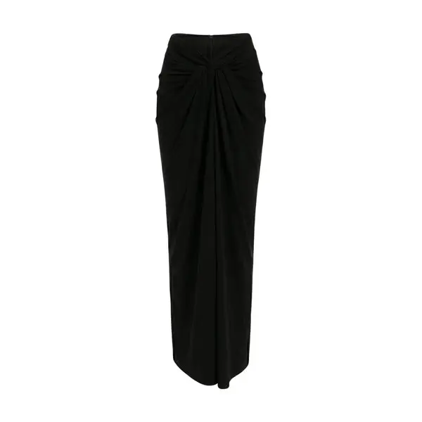 INTERNATIONAL APPEAL Draped Maxi Skirt