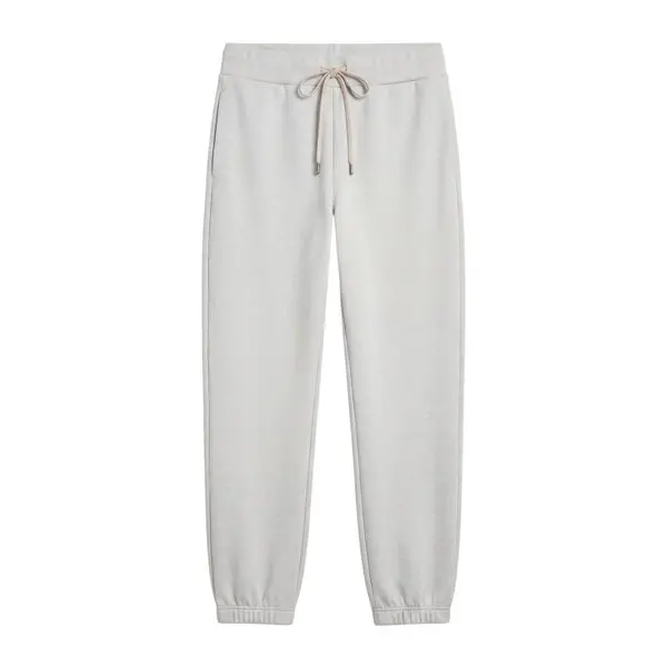 BRODIE CASHMERE Piping Detail Cuffed Jogger - Grey