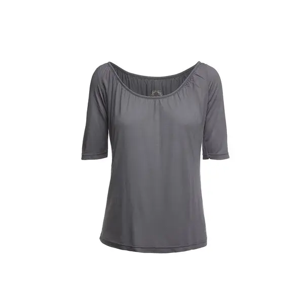 CONQUISTA Short Sleeve Dark Top