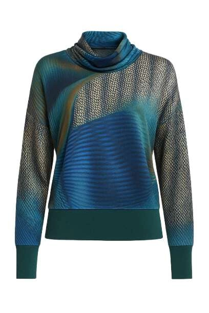 CONQUISTA Polo Neck Top