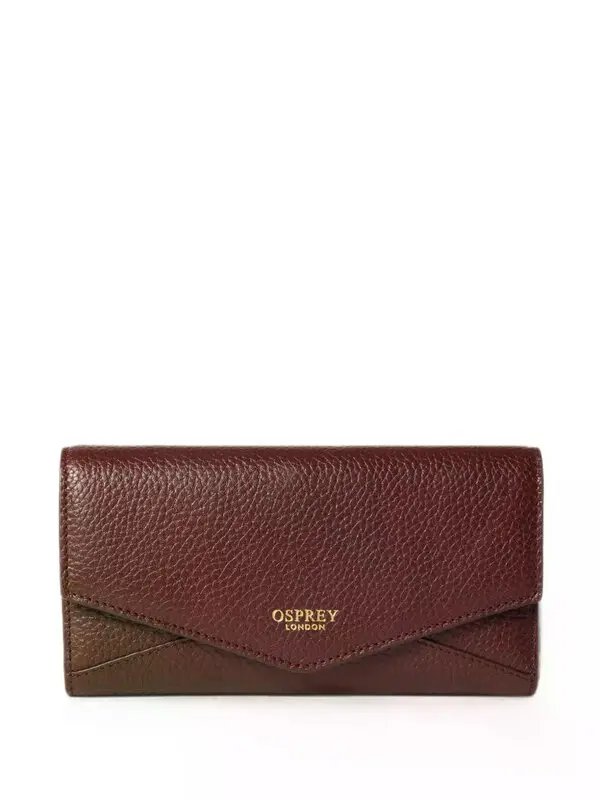 OSPREY Medium Core Leather Wallet - Red