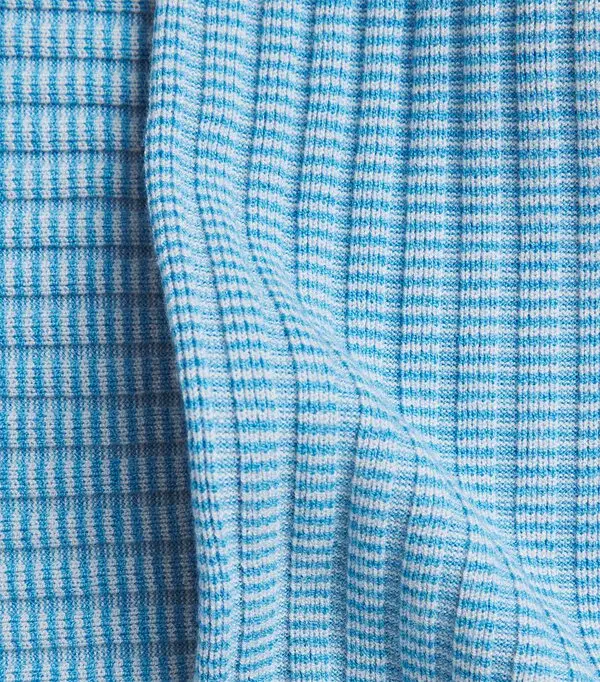 Varley Rib-knit Sleeveless Tank Top - Blue