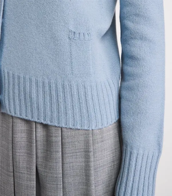 Agnona Cashmere Lipstick Cardigan