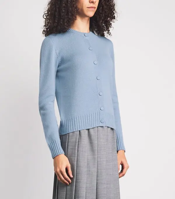 Agnona Cashmere Lipstick Cardigan