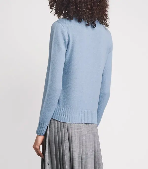 Agnona Cashmere Lipstick Cardigan