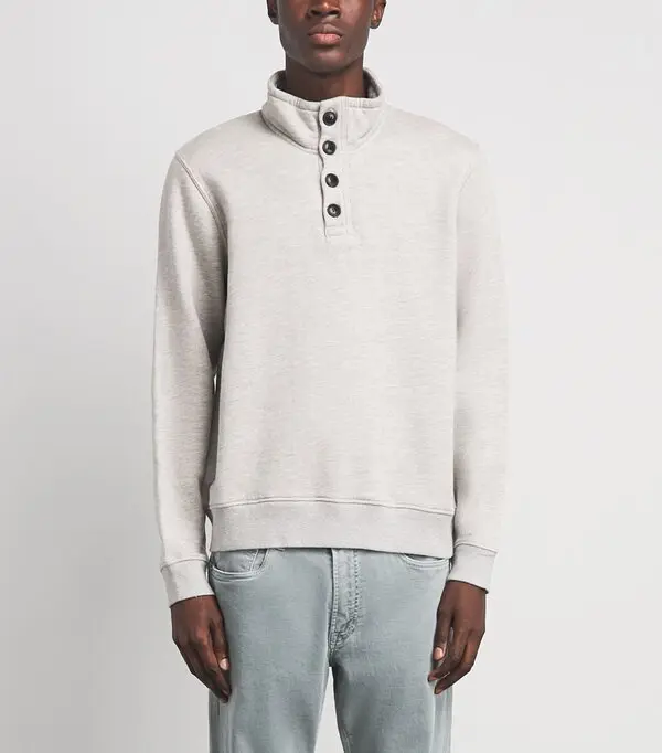 Citizens Of Humanity Half-button Sweatshirt