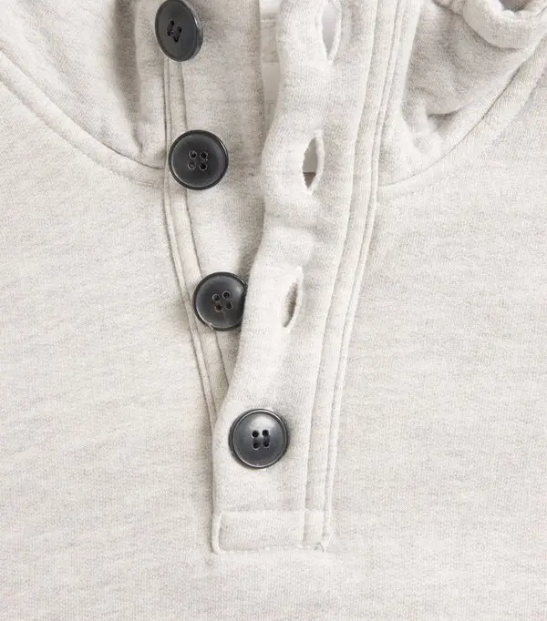 Citizens Of Humanity Half-button Sweatshirt