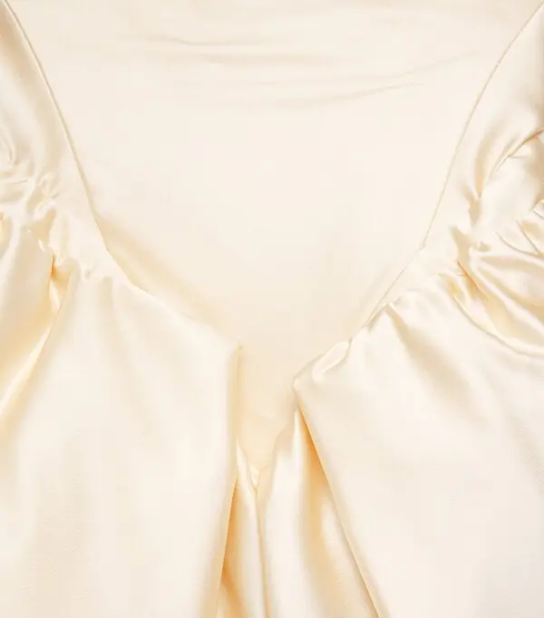 VIVIENNE WESTWOOD Satin Lady Corset Midi Dress