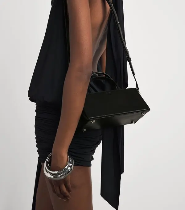 TALEL PARIS Leather V2 Baguette Bag