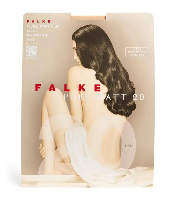 Falke Pure Matt 20 Tights - Beige