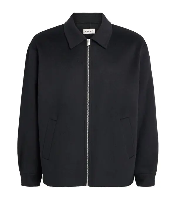 FRAME Double-face Wool Bomber Jacket