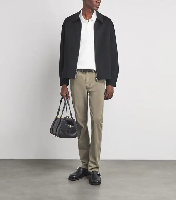 FRAME Double-face Wool Bomber Jacket