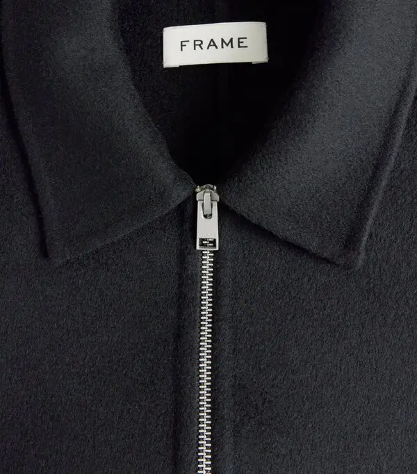 FRAME Double-face Wool Bomber Jacket