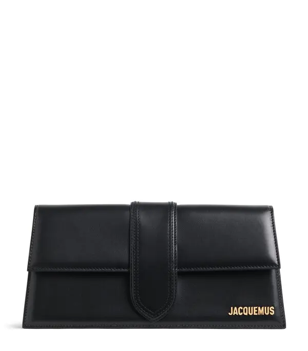 Jacquemus Leather Le Grand Bambino Top-handle Bag - Black