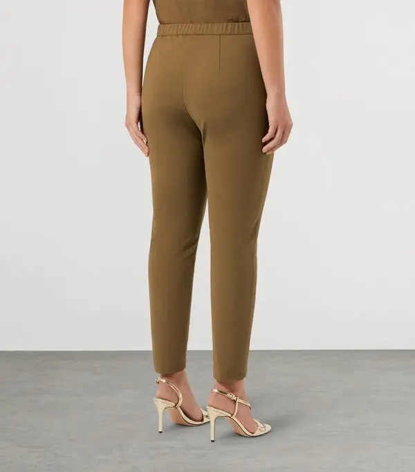 Marina Rinaldi Canvas Slim Trousers