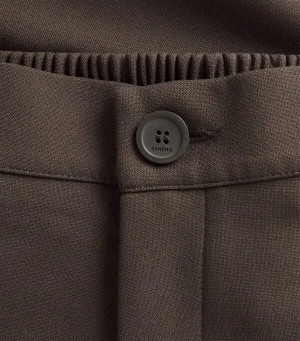 Sandro Stretch-jersey Trousers