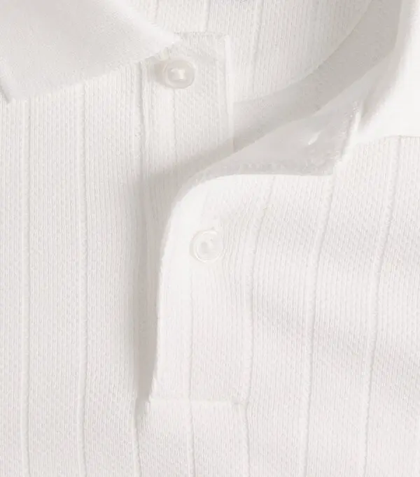 Vince Pima Cotton Knit Polo Shirt