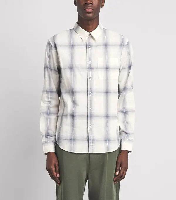 Vince Cotton Check Townes Shirt