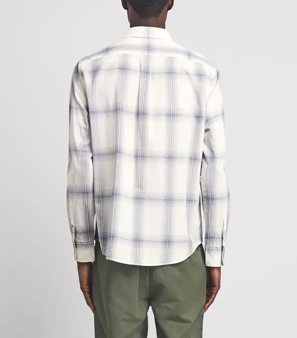 Vince Cotton Check Townes Shirt