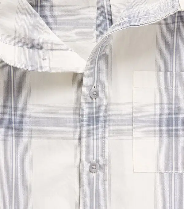 Vince Cotton Check Townes Shirt