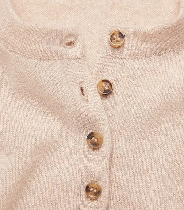ME+EM Cashmere Short-sleeve Cardigan